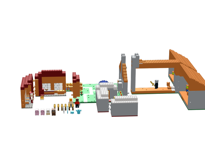 Yogscast Shadow Of Israphel - Terrorvale from BrickLink Studio [BrickLink]