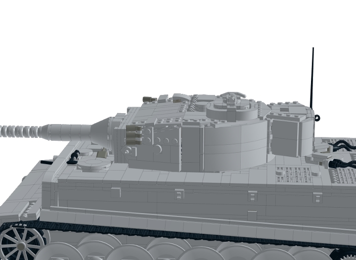 Tiger 1 from BrickLink Studio [BrickLink]