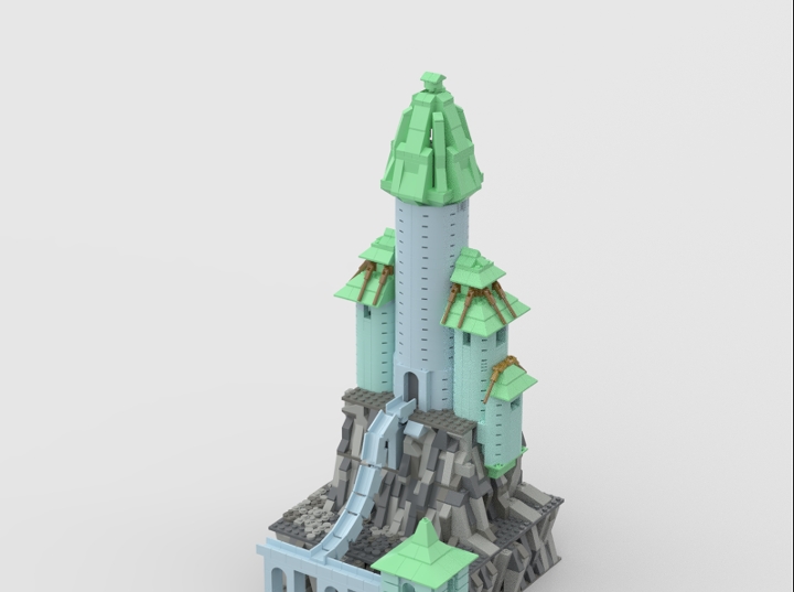 Eastern Air Temple, Avatar The Last Airbender from BrickLink Studio ...