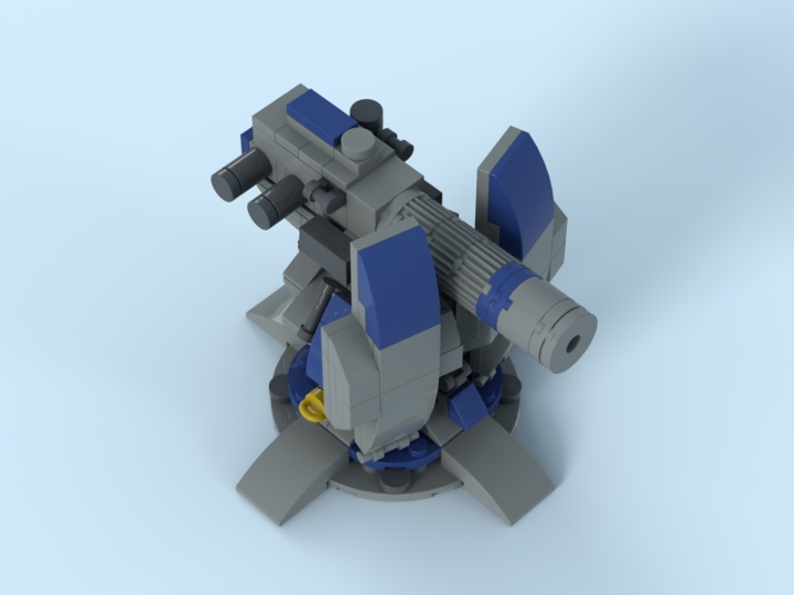 Starcraft II Auto Turret from BrickLink Studio [BrickLink]