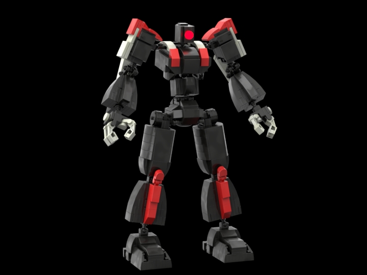 Red Comet Mech from BrickLink Studio [BrickLink]
