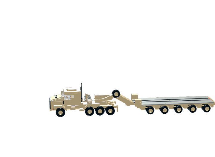 Oshkosh M1070 from BrickLink Studio [BrickLink]