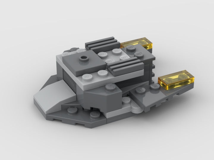 Micro Space Ship from BrickLink Studio [BrickLink]