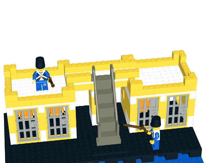 Seaside prison from BrickLink Studio [BrickLink]