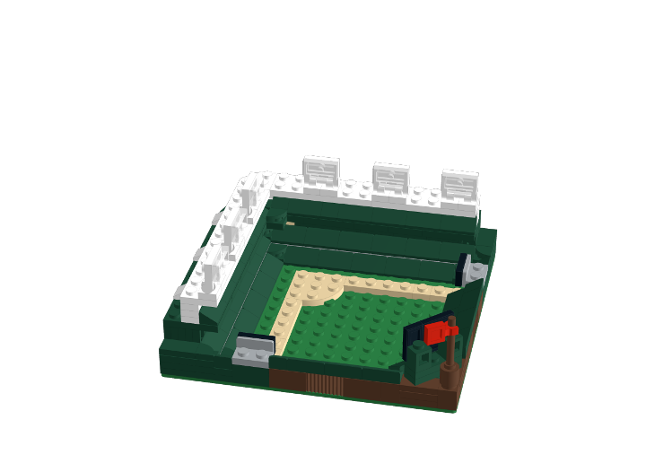 Micro-Scale Wrigley Field from BrickLink Studio [BrickLink]