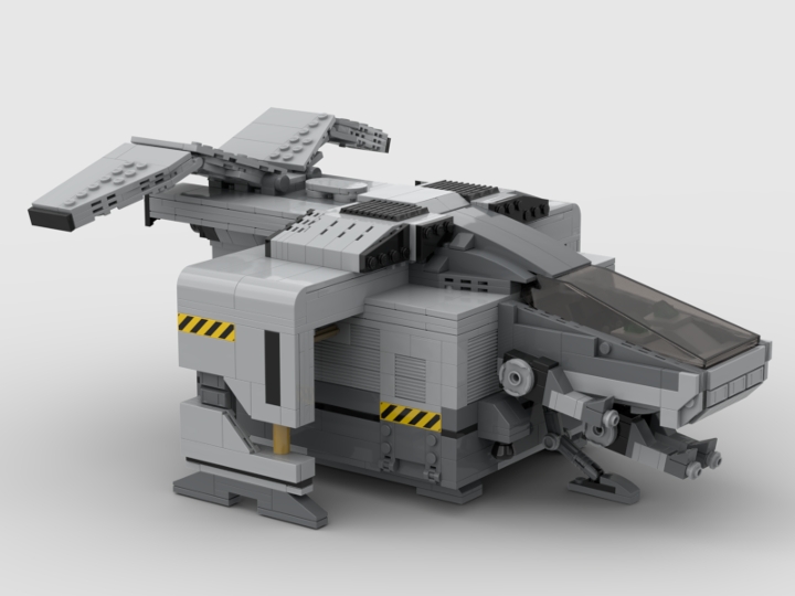 Starship Troopers DR-8 Skyhook Dropship from BrickLink Studio [BrickLink]