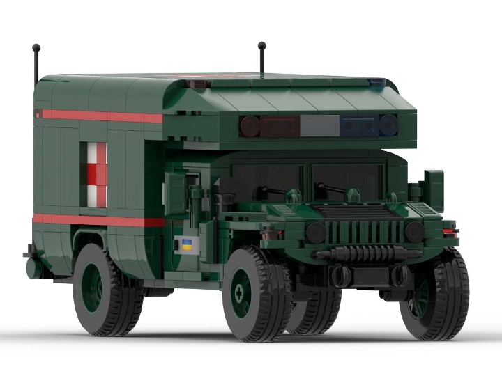 HUMMER med from BrickLink Studio [BrickLink]