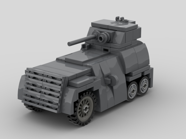 Landsverk L180 from BrickLink Studio [BrickLink]