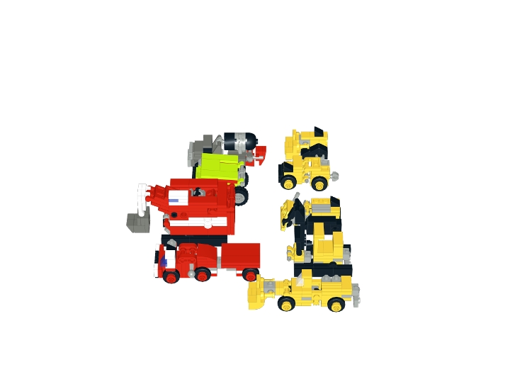 Devastator from BrickLink Studio [BrickLink]