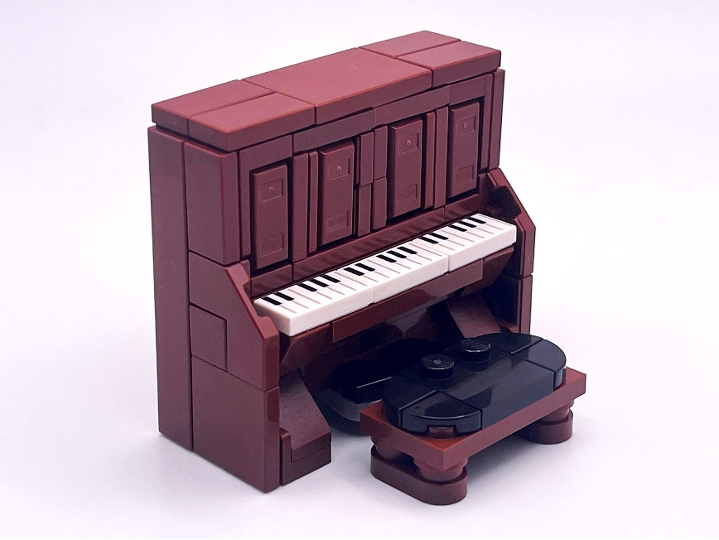 Upright Piano from BrickLink Studio [BrickLink]