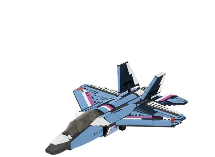 Jet-MK-3 from BrickLink Studio [BrickLink]