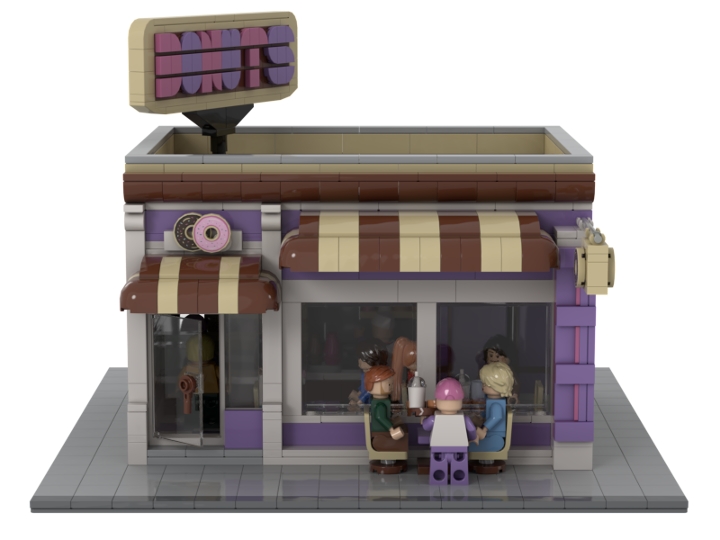 Donut Store from BrickLink Studio [BrickLink]