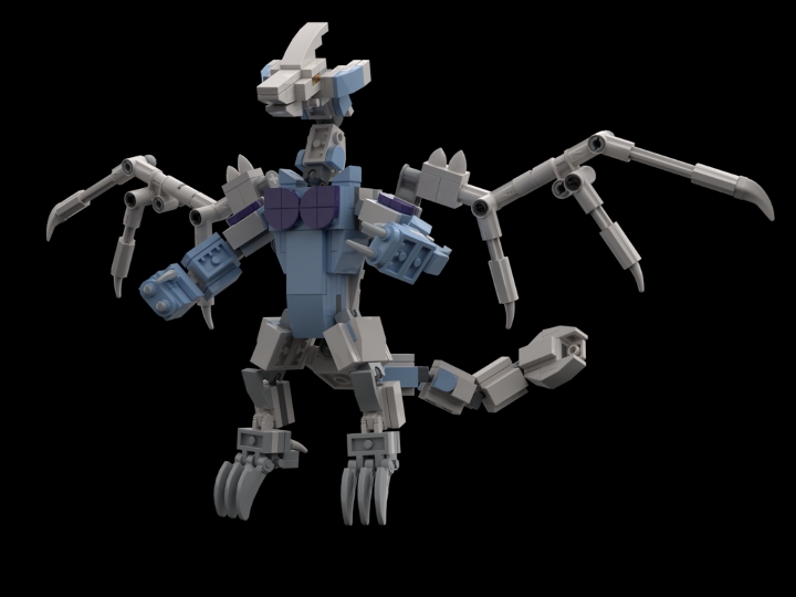 Lego Stardust Dragon from BrickLink Studio [BrickLink]