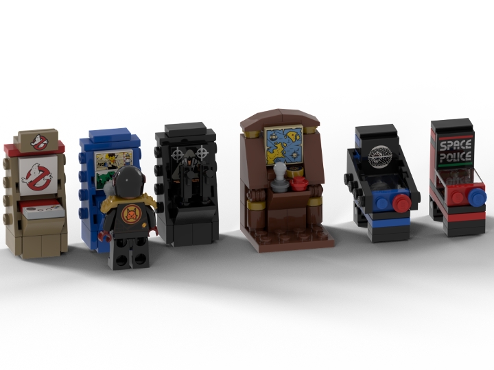 Arcade from BrickLink Studio [BrickLink]
