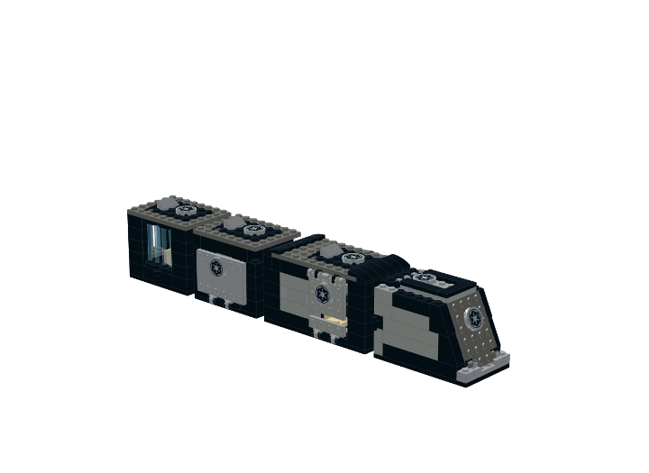 Imprial train from BrickLink Studio [BrickLink]