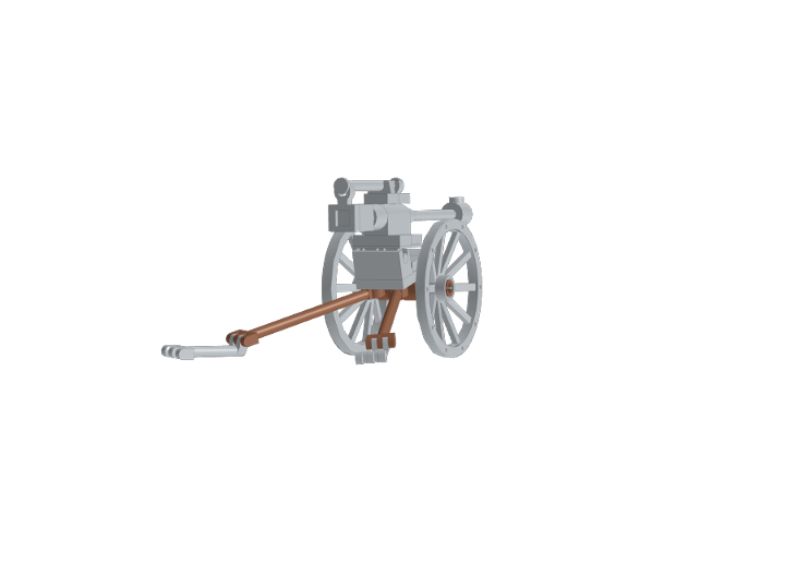 Field Cannon from BrickLink Studio [BrickLink]