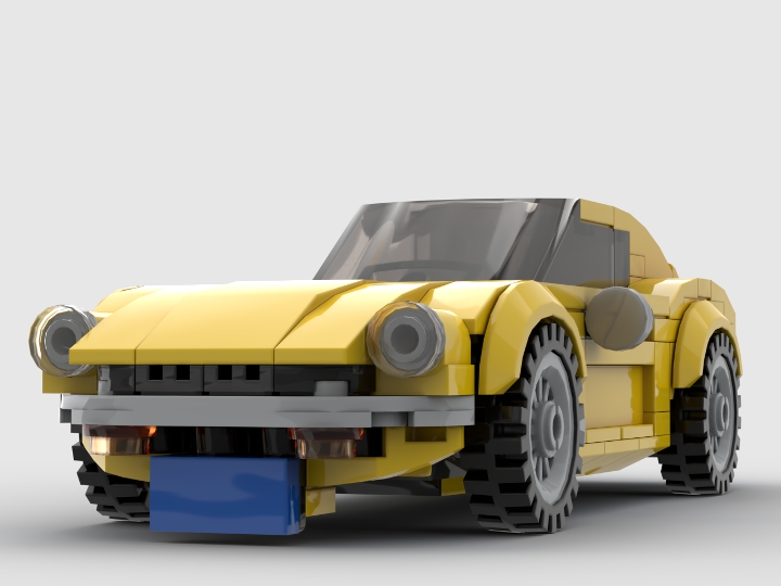 Japanese classic car (Datsun) from BrickLink Studio [BrickLink]