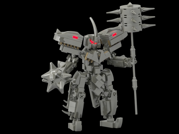GrimLock from BrickLink Studio [BrickLink]