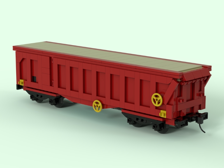 open wagon class Eams from BrickLink Studio [BrickLink]