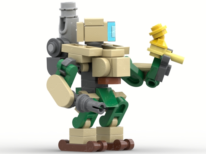 Overwatch: Bastion from BrickLink Studio [BrickLink]