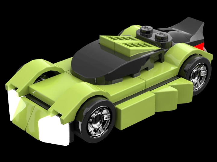 Racers MOC (Tiny Turbos) from BrickLink Studio [BrickLink]
