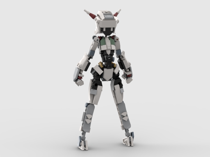Machine Girl from BrickLink Studio [BrickLink]