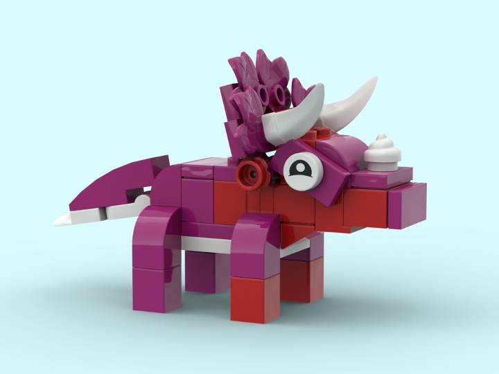 Triceratops from BrickLink Studio [BrickLink]