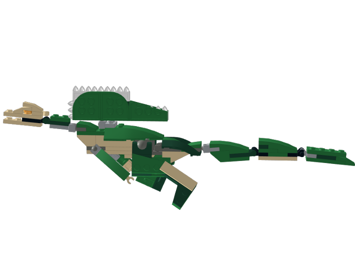 spinosaurus from BrickLink Studio [BrickLink]