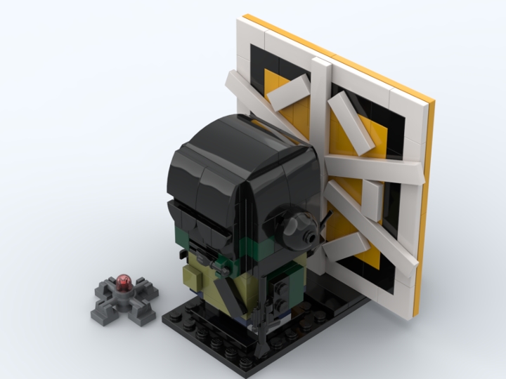 R6 Jager BrickHeadz from BrickLink Studio [BrickLink]
