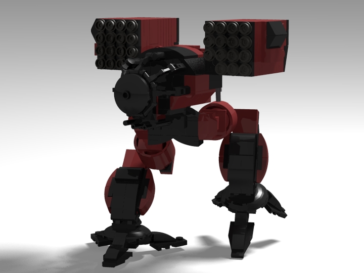 Catapult Heavy Mech from BrickLink Studio [BrickLink]