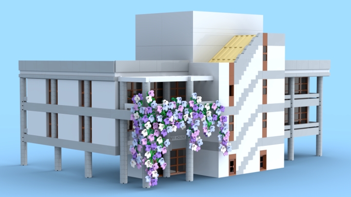 Wisteria on NFF House Canberra from BrickLink Studio [BrickLink]