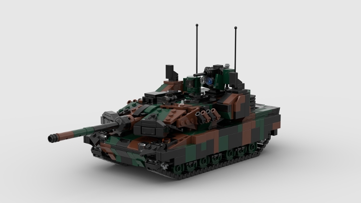 Leopard 2A7 from BrickLink Studio [BrickLink]