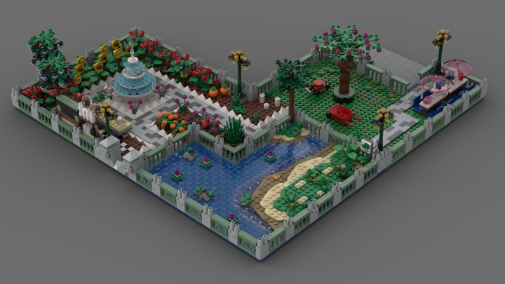 A city needs a park from BrickLink Studio [BrickLink]