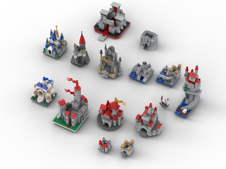 Castles from BrickLink Studio [BrickLink]