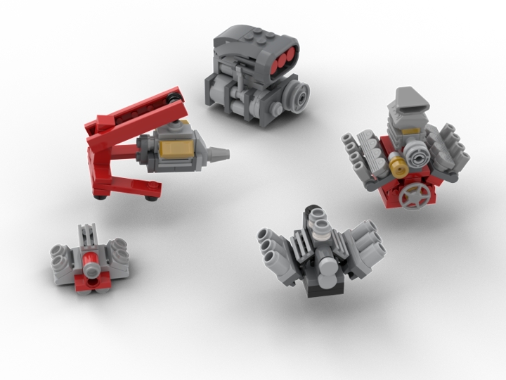 V8 Madness from BrickLink Studio [BrickLink]