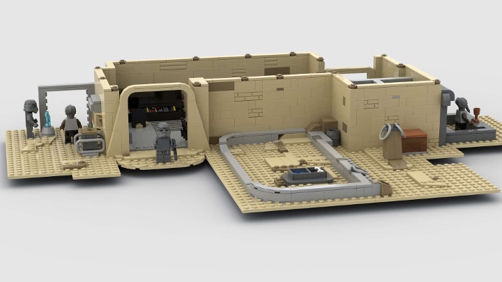 Tatooine - Imperial Checkpoint V 2.0 from BrickLink Studio [BrickLink]