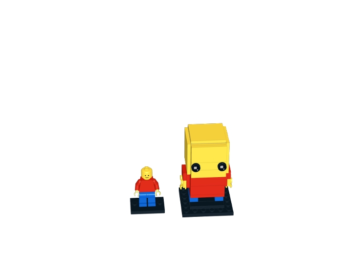 lego guy brick head from BrickLink Studio [BrickLink]