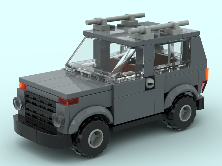 Lada Niva from BrickLink Studio [BrickLink]