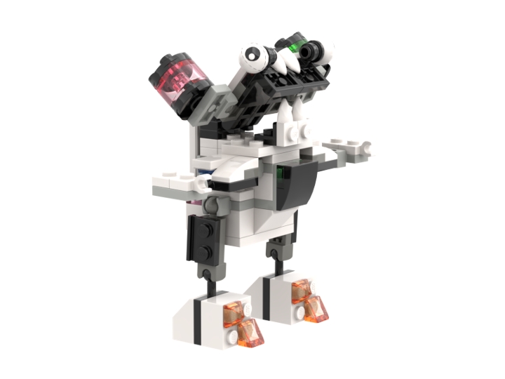 Arndroidz Max (Mixels Series 10) from BrickLink Studio [BrickLink]