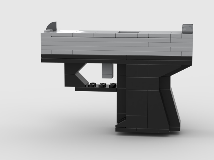Mini Glock (MaxBlondo12) from BrickLink Studio [BrickLink]