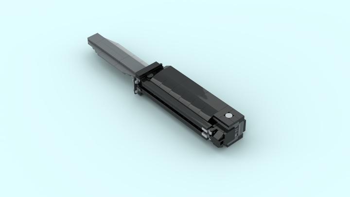 Gravity knife (free download) from BrickLink Studio [BrickLink]