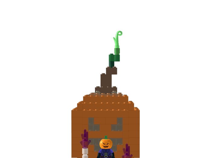 magic pumpkin from BrickLink Studio [BrickLink]