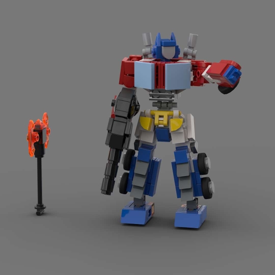 Optimus Prime from BrickLink Studio [BrickLink]