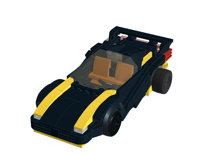 Jake's Car Wide from BrickLink Studio [BrickLink]