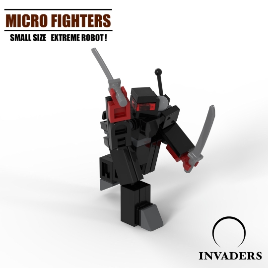 Micro Fighters Slice from BrickLink Studio [BrickLink]