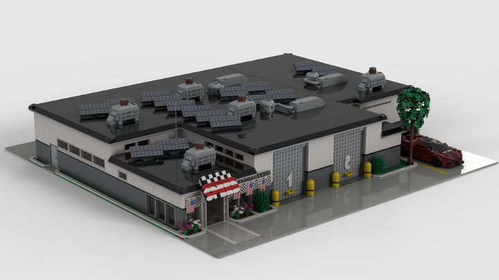 High Performance Auto Shop from BrickLink Studio [BrickLink]