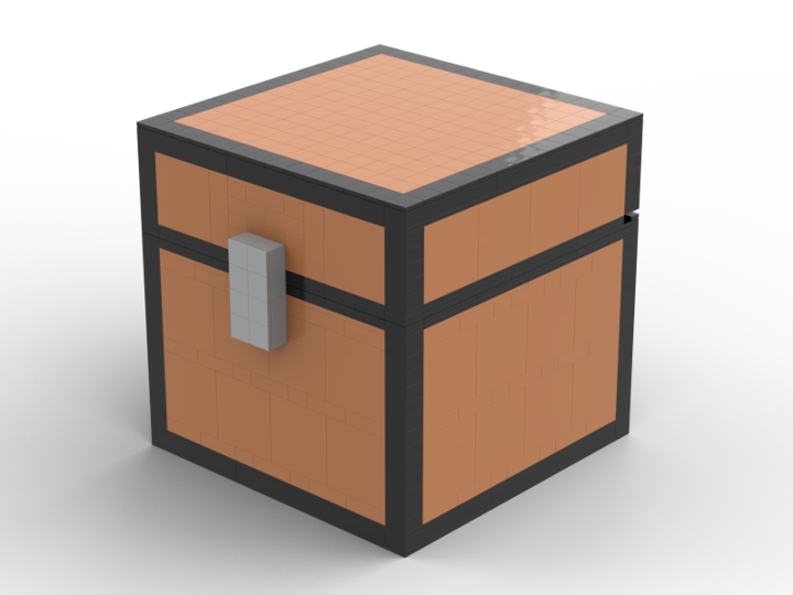 Minecraft Chest from BrickLink Studio [BrickLink]