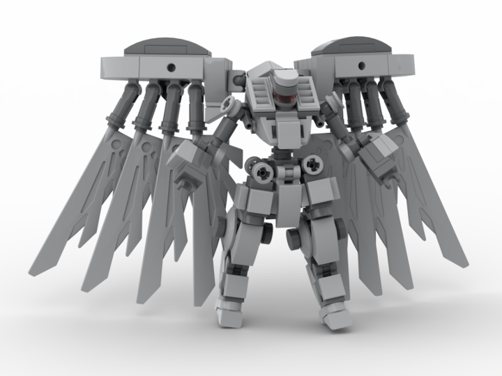 Mini Mech from BrickLink Studio [BrickLink]