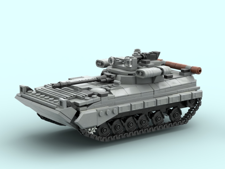 BMP-2m "Berezhok" from BrickLink Studio [BrickLink]