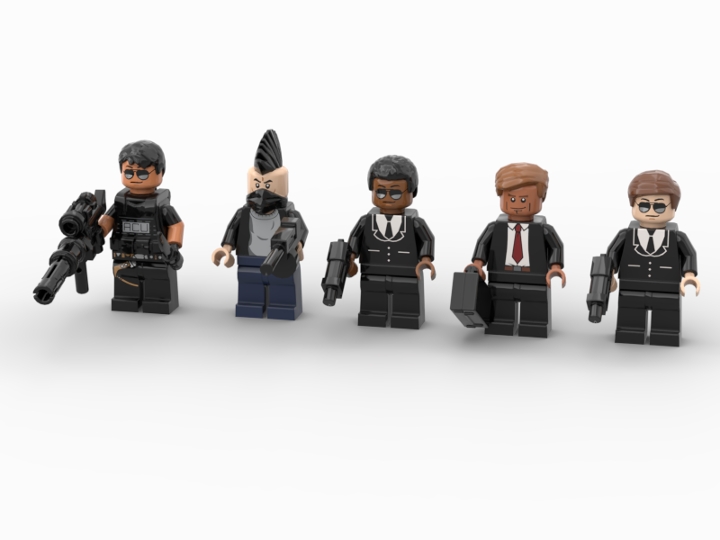 minifigure collection from BrickLink Studio [BrickLink]